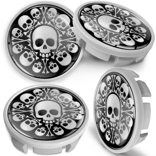 商品名: ユニバーサルホイールセンター合金ハブセンターキャップ4個。フォルクスワーゲン部品番号: 3B7601171ハブキャップ。ブラックシルバースカルボーン。65mm CVS 2。 SkinoEu 4 x 65mm Wheel Centr...