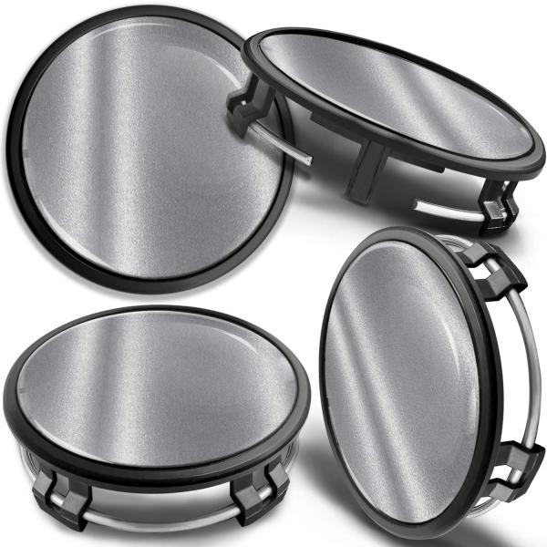 商品名:  Biomar Labs〓 4 x 75mm Wheel Centre Alloy Hub Center Caps Compatible for Mercedes Benz Part Number B66470207 / B664...