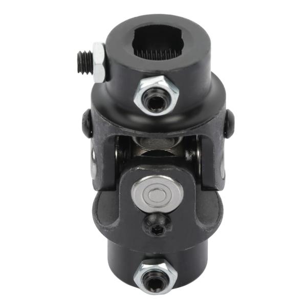 商品名: ECCPP シングル 3/4インチ DD X 3/4-30 スプライン ユニバーサルステアリングブラック Uジョイントシャフト ECCPP Single 3/4" DD X 3/4-30 Spline Universal Stee...