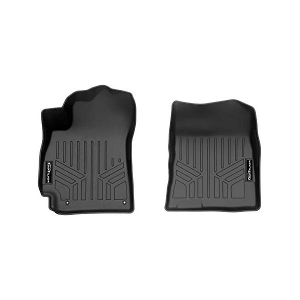 商品名:  SMARTLINER Custom Fit All Weather Black 1st Row Floor Mat Liner Set Compatible with 2021-2025 Hyundai Elantra (No ...