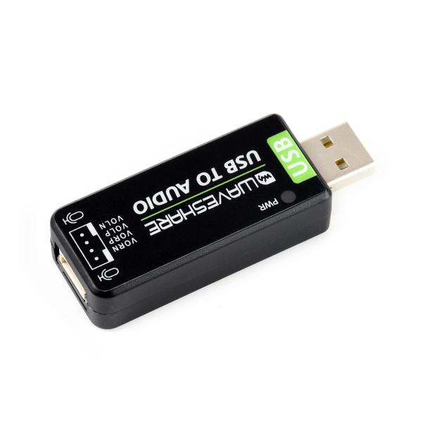 商品名: Waveshare USBサウンドカード Raspberry Pi/Jetson Nano USBオーディオモジュール 外部オーディオコンバーター 録音と再生対応 ステレオコーデックオンボードマイクとスピーカーヘッダー ドライバー...