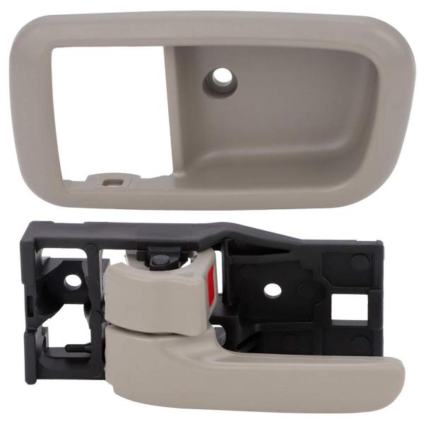 商品名:  ECCPP Door Handles Interior Inside Inter Front Driver Left Side for 2000-2006 for Toyota Tundra Gray 2pcsブランド: ECC...