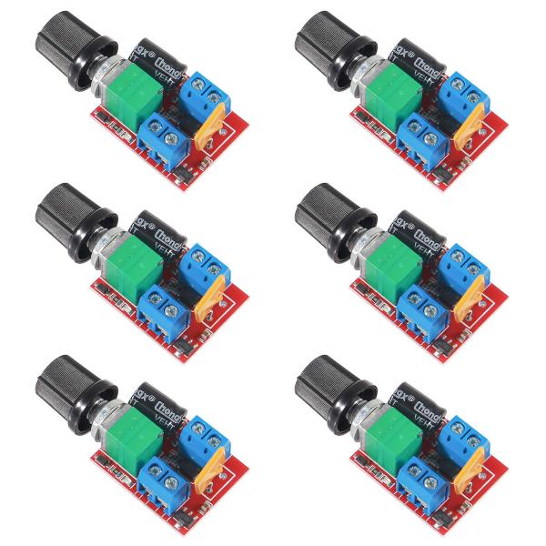 商品名:  6PCS DC Motor PWM Speed Controller 3V 6V 12V 24V 35V 5A 90W with Speed Control Switch Mini LED Dimmerブランド: Atnsinc...