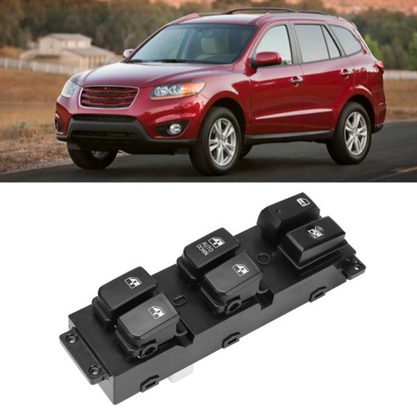 商品名: ウィンドウコントロールスイッチ 左フロントパワーウィンドウスイッチ Santa Fe CM 2007-2011 93570-2B000用 Window Control Switch, Left Front Power Window...