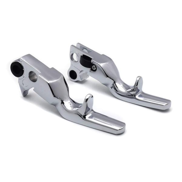 商品名:  XKH- Short Hand Brake Clutch Lever (Chrome) Replacement of Motorcycle Parts Compatible with 96-03 Harley XL 96-12 ...