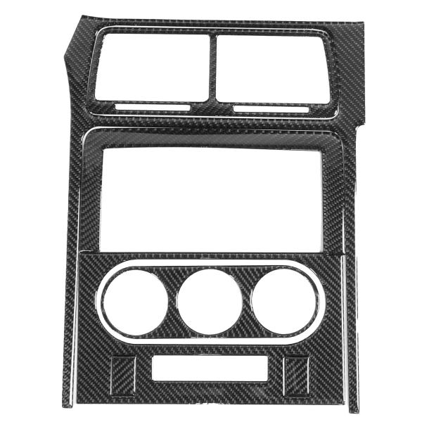 商品名:  Air Conditioning Switch Panel Trim Console Navigation Panel AC Control Vent Trim Carbon Fiber Cover Fit for Dodge ...