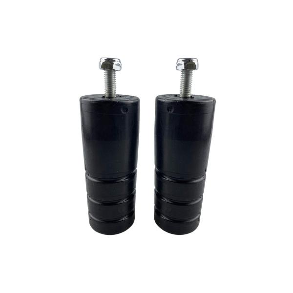 商品名: Jeep TJ ラングラー ボルトイン拡張ポリウレタンバンプストップ フロントまたはリア用 1997~2006 2/4WDに対応 Fits for Jeep TJ Wrangler Bolt-in extended polyure...