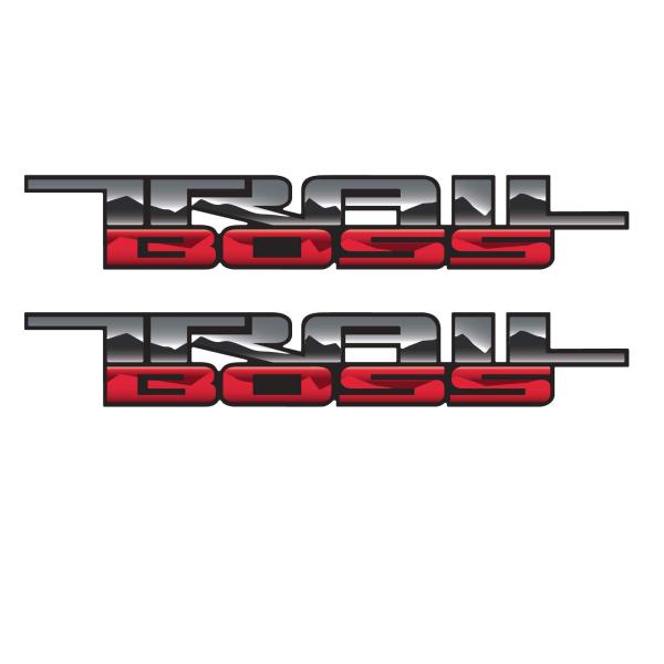 商品名: EmblemsPlus 2019 2020 2021 2022 2023 2024 シボレー シルバラード トレイル ボス1500 カスタム トラック ベッド サイド デカール 2枚セット ゼネラルモーターズ 公式ライセンス商品 ...