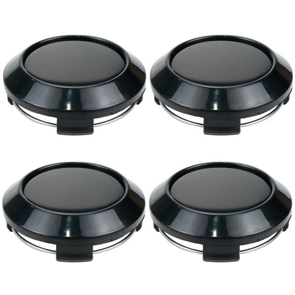 商品名: Modengzhe 64mm ホイールセンターキャップ リムハブセンターカバー 交換用 61.5mm ラグからラグ(ブラック)-4個 Modengzhe 64mm Wheel Center Caps Rim Hub Center ...