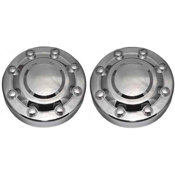 商品名:  BB Auto New 8 Lug Front Wheel Hub Chrome Center Caps Set Pair 2 Aftermarket Replacements for 2000-2002 Dodge Ram 3...
