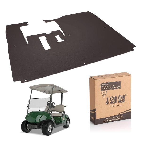 商品名: 10L0Lゴルフカートフルカバーライナーフロアマット ヤマハG29/ヤマハドライブ/ドライブ2年用 2007-2016年、ワンピースプレカットノンスリップ交換用フロアマット OEM JW1-K8233-30-00 10L0L Go...