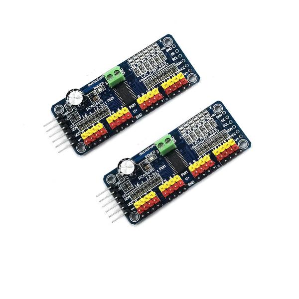 商品名: Kiro&amp;Seeu PCA9685 PWMサーボモータードライバー I2C IIC モジュール 12ビット16チャンネル サーボAr-duinoロボットと互換性あり Kiro&amp;Seeu 2PCS PCA9685 P...
