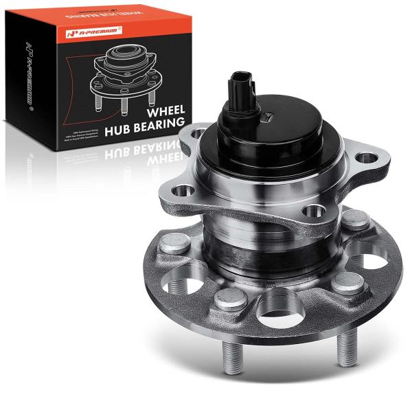 商品名: A-Premium 右後輪ベアリングとハブアセンブリ ABS &amp; 5-ラグ トヨタ ハイランダー 2008-2013、FWDのみ対応 A-Premium Rear Right Wheel Bearing and Hub A...