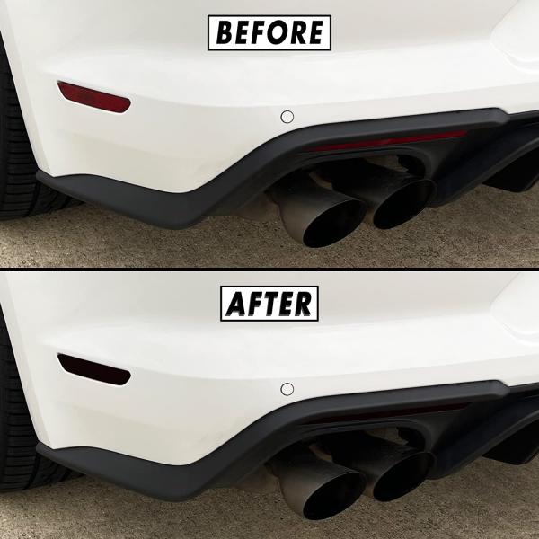 商品名:  SlickMod PreCut Vinyl Smoke Tint for 2018-2021 Ford Mustang Reflector &amp; Sidemarker (3. Reflector &amp; Sidemar...