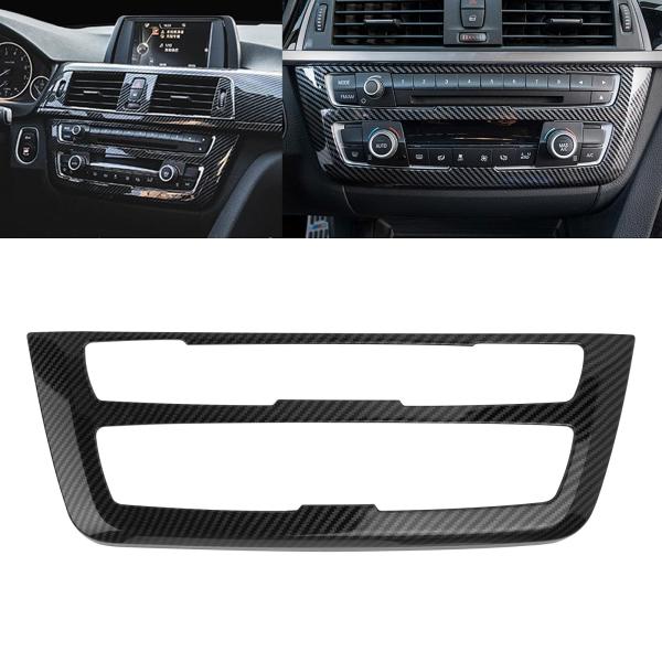 商品名:  Xotic Tech Center Consoles Multimedia Air Condition CD Control Panel Decoration Frame Cover Trim, Carbon Fiber Pat...