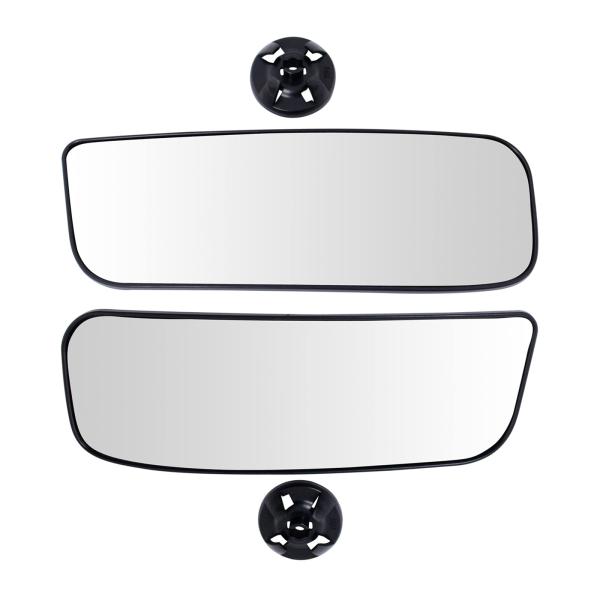 商品名:  TRQ Exterior Side View Door Mirror Lower Convex Glass Pair for NV Van Non-Towブランド: TRQ高さ: 24.003cm横幅: 15.3924cm奥行:...