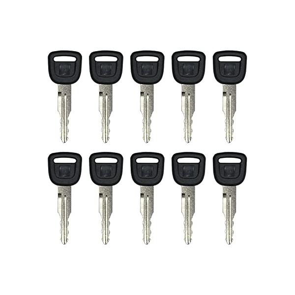 商品名: イグニッションキー 交換用クボタ B L M シリーズ トラクター T0270-81840 T0270-81820 81840 (10) Ignition Keys Replacement for Kubota B, L and ...