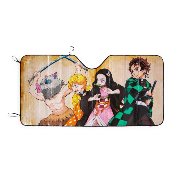商品名: Demon Slayer Characters Accordion Sunshade for Windshield | Foldable Sun Visor Protector for Cars, Trucks, SUVs | B...