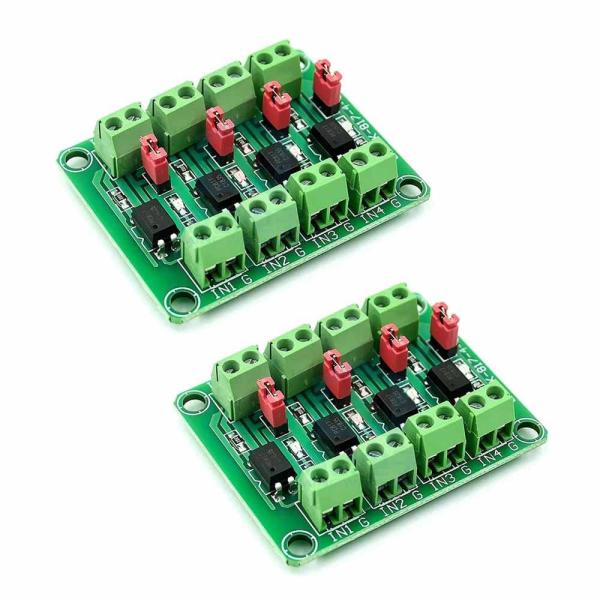 商品名: Rakstore 2個 817 オプトカプラー4方向電圧絶縁ボード電圧コンバーターアダプターモジュールドライバー光電絶縁モジュール Rakstore 2pcs 817 Optocoupler 4-Way Voltage Isola...