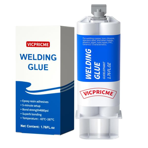 商品名:  VICPRICME Metal Glue, 1.76 OZ Metal Epoxy Glue, 2 Part Heavy Duty Cold Welding Glue for Metal to Metal, Plastic, C...