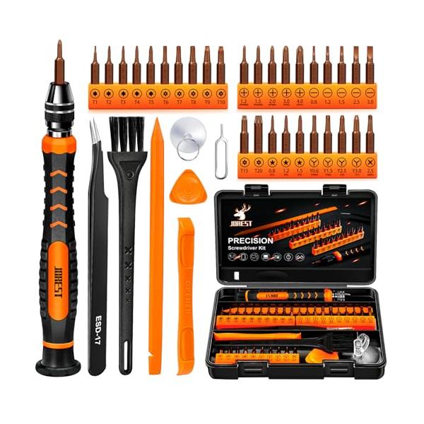 商品名: JOREST 38個とるくすドライバーセット, DIY工具, 三角/Y型ネジ ドライバー Y000/Y00/Y0/Y1, Torx T1 T2 T3 T4 T5, T6 T7 T8 T9 T10 T15 T20, 星型P2/P5/...