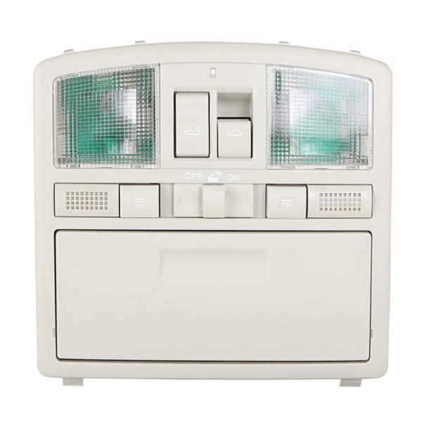 商品名: labwork グレー オーバーヘッドコンソール 読書灯 サンルーフスイッチ付き 交換用 2009 2010 2011 マツダ 6 2.5L 3.7L GS4C-69-970D-30 labwork Gray Overhead C...