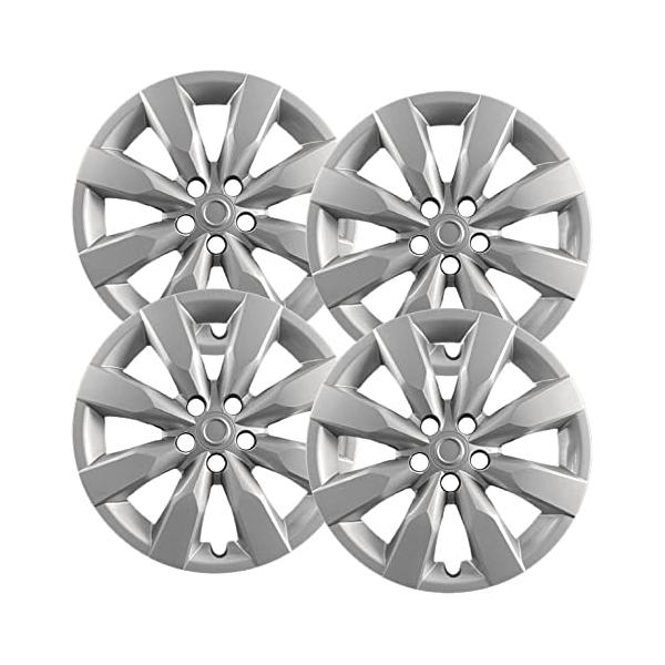 商品名:  Hubcaps.com Premium Quality 16 Silver Hubcaps Wheel Covers fits 2014 2015 2016 Toyota Corolla, Heavy Duty Construc...
