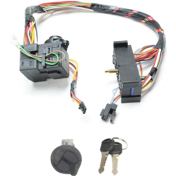 商品名: Garage-Pro イグニッションスイッチセット 1998-1999 シボレー タホ 1998 GMC ユーコン 1998-1999 GMC C1500 適合 1998-1999 GMC K1500 パスロック付き Garage...