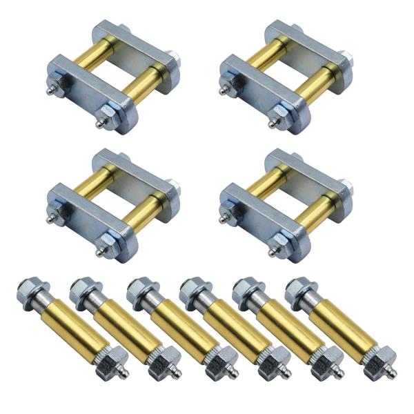 商品名: トレーラーシャックルアップグレードキット CRE3000 / ストック/エクアフレックス 2.25インチシャックル用 高耐久 # UO12-016 Trailer Shackle Upgrade Kit Heavy Duty fo...