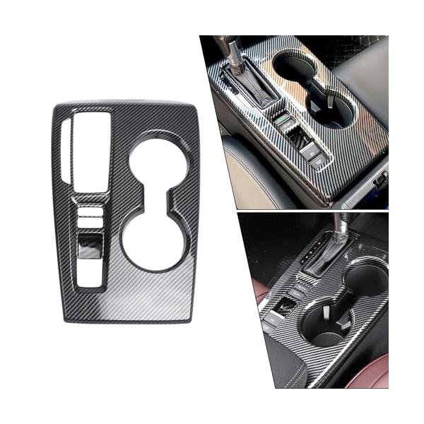 商品名:  Xotic Tech Inner Center Console Gear Shift Panel Cover Trim, Carbon Fiber Pattern, Compatible with Honda Civic 11t...