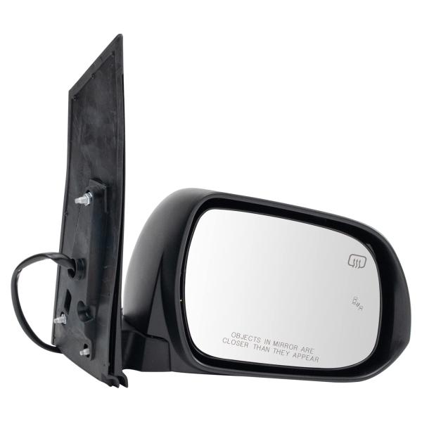 商品名:  TRQ Right Mirror with Heat without Memory without Spotter Mirror Passenger Side Compatible with 2018-2020 Toyota S...