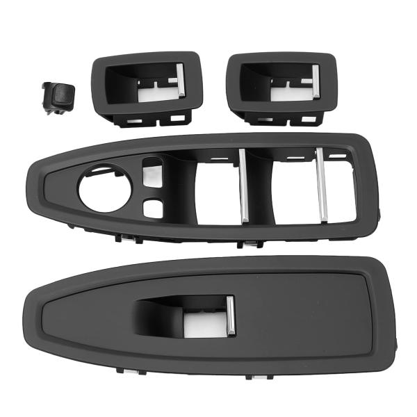 商品名: Fydun カーインナーウィンドウスイッチカバー トリムパネル ドアボタン デカール 1シリーズ F20 2012-2018 3シリーズ F30 F31 F34GT f35 2012-2019 (ブラック) Fydun Car I...