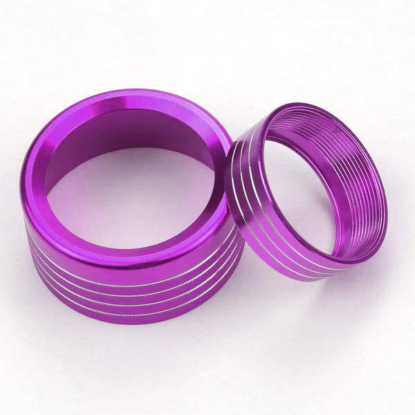 商品名: Mejiao 自動車インテリア装飾ノブカバー ヘッドライトスイッチ ギアシフトスイッチ アクセサリー アルミノブカバー Dodge RAM 2018-2019用 パープル Mejiao Auto Interior Decorati...