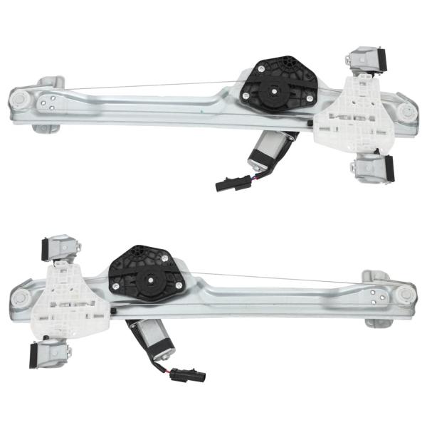 商品名:  Rear Left Driver+Rear Right Passenger Side Power Window Regulator with Motor fits 2016-2020 for Cadillac Escalade ...