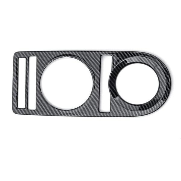 商品名: Cnaurda カーボンファイバースタイル センターコンソールギアシフトパネルカバー トリム センターコントロールフレーム 保護ステッカー 2020 2021 2022 Genesis GV80アクセサリーに対応 Cnaurda ...