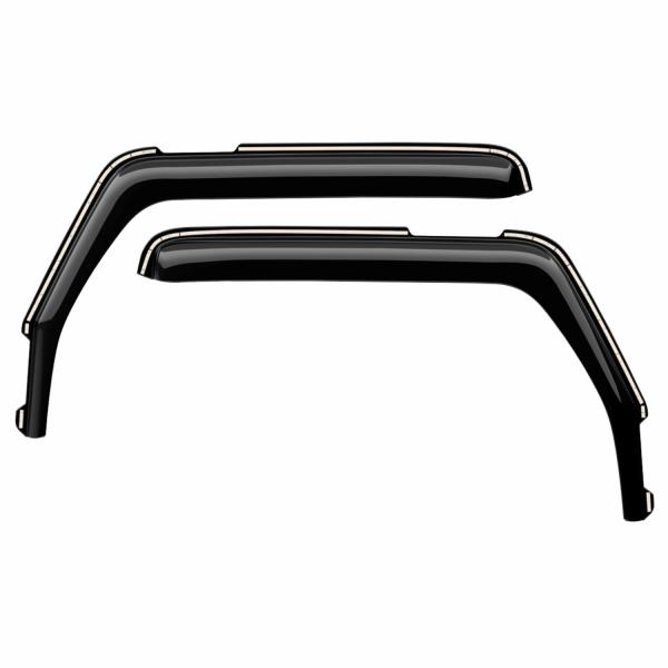 商品名:  Voron Glass in-Channel Extra Durable Rain Guards for Jeep Wrangler JK 2-Door 2007-2018, Window Deflectors, Vent Wi...