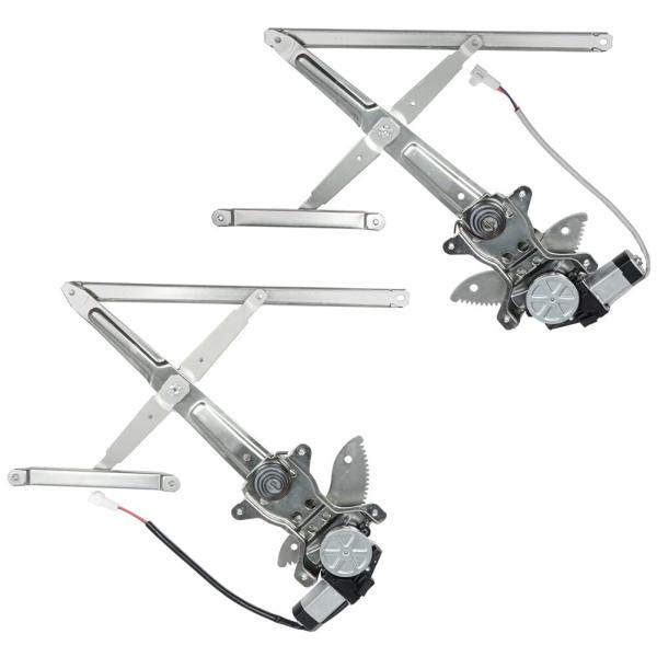 商品名:  SCITOO Front Left Driver Side and Front Right Passenger Side Power Window Regulator With Motor Replacement for 200...