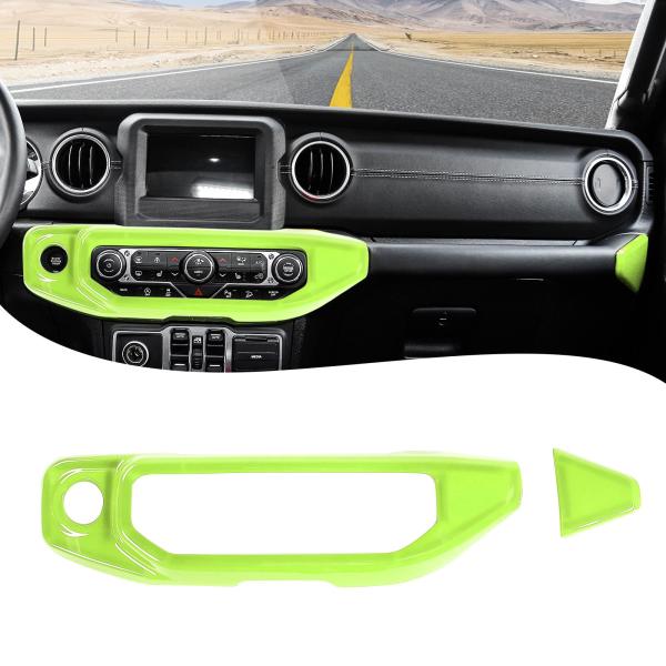 商品名:  RT-TCZ Center Console Air Conditioner Control Panel Trim Cover Dashboard Decoration Interior Accessories for Jeep ...