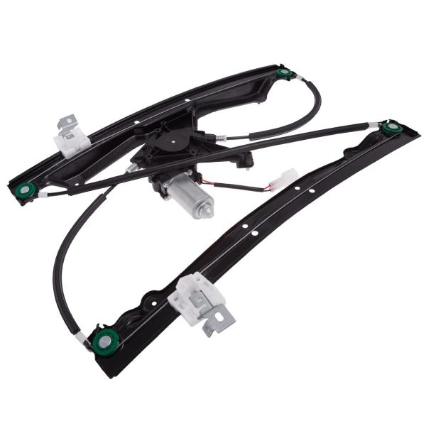 商品名: TUCAREST 741-814 (2ピンプラグ付き、オートアップなし) フロント右パワーウィンドウリフトレギュレーター モーターアセンブリ付き 2002-2010 フォード エクスプローラー マーキュリー マウンテニア [# 8...