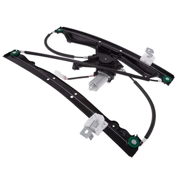 商品名: TUCAREST 741-813 (2ピンプラグ付き、オートアップなし) フロント左パワーウィンドウリフトレギュレーター モーターアセンブリ付き 2002-2008 フォード エクスプローラー マーキュリー マウンテニア [# 8...