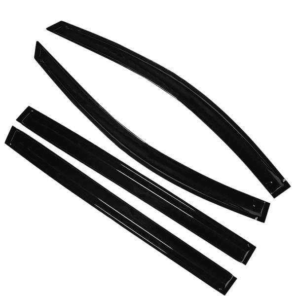 商品名: Silscvtt ウィンドウベントバイザー シェード 太陽 雨 ウィンドガード ディフレクターカバー アクリル 外側交換用 シエナ 2004-2009 Silscvtt Window Visors Shade Sun Rain W...