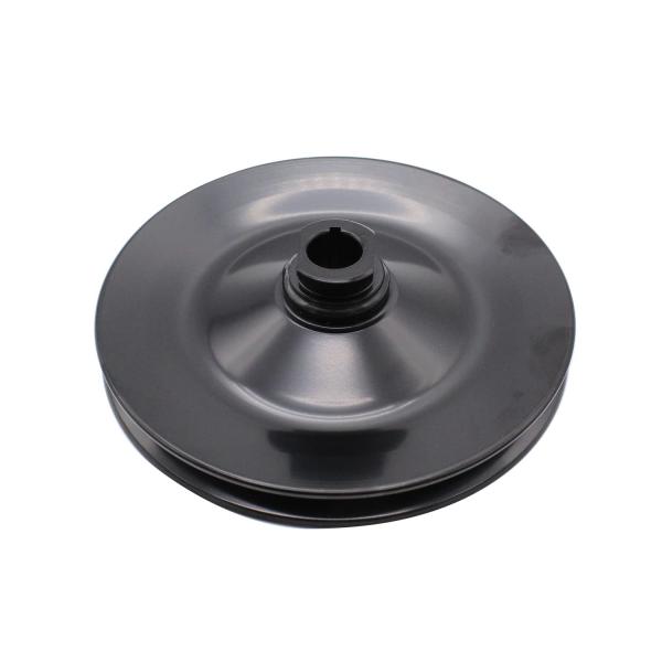 商品名: SHLPDFM ブラック Saginaw パワーステアリングポンププーリー シングルグルーブ Vベルト 5/8インチ キーウェイシャフト GM、Chevy、Pontiac、Oldsmobile、Buick 8948BK用 1セット...