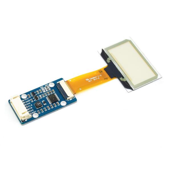 商品名: Raspberry Pi/Arduino/STM32用ウェーブシェア、拡張ボード付き1.5インチ透明OLEDスクリーン、128x64ピクセルのライトブルーカラーディスプレイ、3.3V / 5V電圧埋め込みチップ、SPI/I2Cイン...