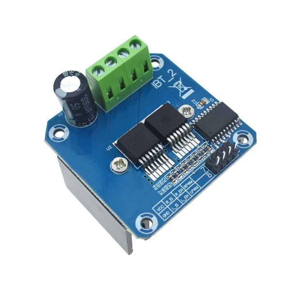 商品名: BTS7960 43A ハイパワーモータードライバーモジュール スマートカードライバー電流制限 BTS7960 43A High Power Motor Driver Module Smart Car Driver Current...