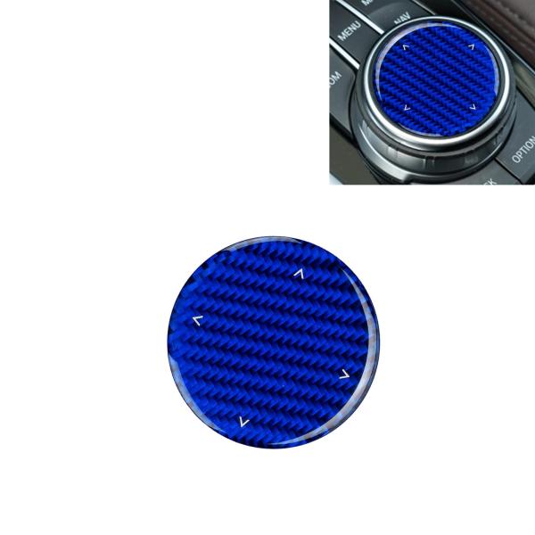 商品名:  RUIANTE Compatible with Carbon Fiber Center Control Mutimedia Knob Button Panel Cover Sticker Trim Sticker for BMW...
