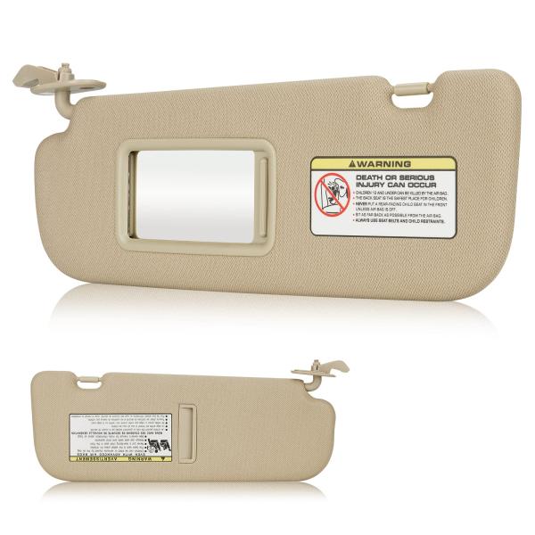 商品名:  Youxmoto 852103X000TX Left Driver Side Sun Visor, Replacement for Hyundai Elantra 2011 2012 2013 2014 2015 Beige c...