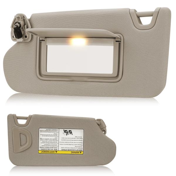 商品名:  Youxmoto Beige Left Driver Side Sun Visor Replacement for Nissan Altima 2013 2014 2015 2016 2017 2018, with Vanity...