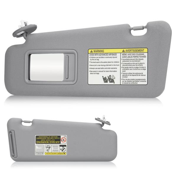 商品名:  Youxmoto 74320-48500-B0 Grey Left Driver Side Sun Visor Replacement for Toyota Highlander 2008 2009 2010 2011 2012...