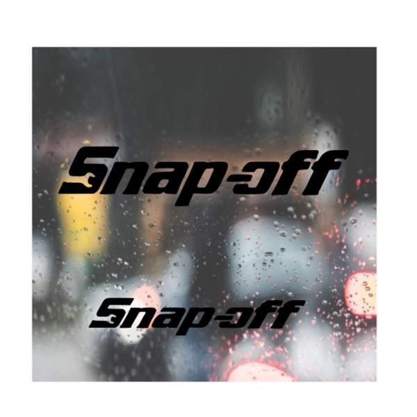 商品名: スナップオフツール用LWLデザインカスタムデカールビニールダイカットデカールバンパーステッカー/自動車グラフィックカーサイドデカールステッカー/窓/車/トラック/ノートパソコン/その他/ブラック LWL Design Custom...