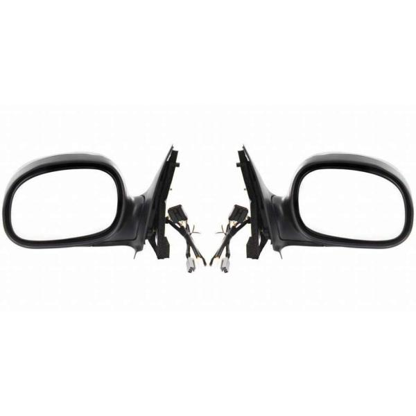 商品名:  For Ford F-150 1998 1999 2000 2001 2002 Door Mirror Driver &amp; Passenger Side Pair XL Model Power Non-Heated Chr...